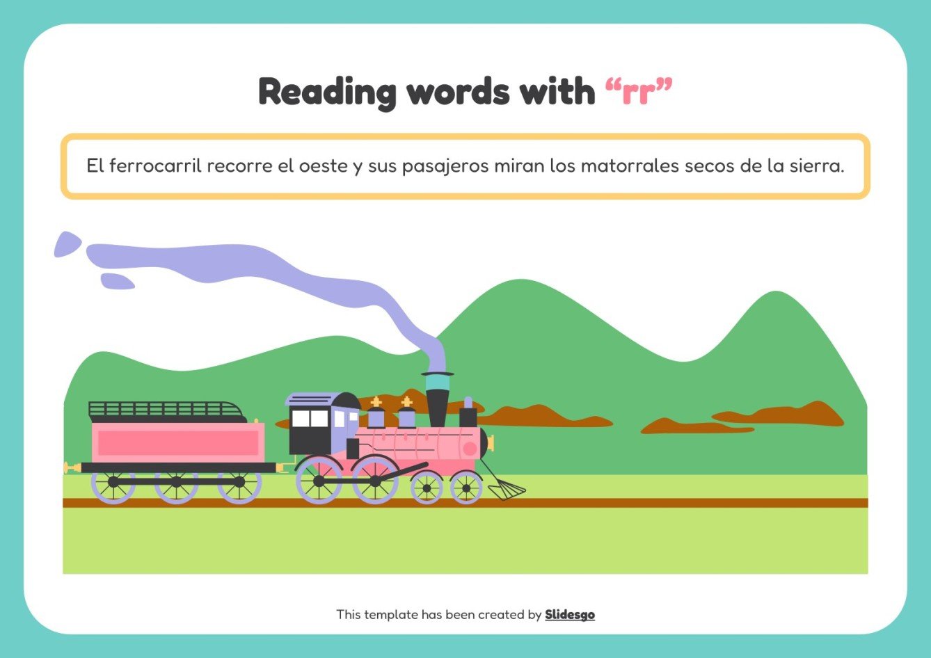 My First Letters - R, RR - Spanish Class | Google Slides