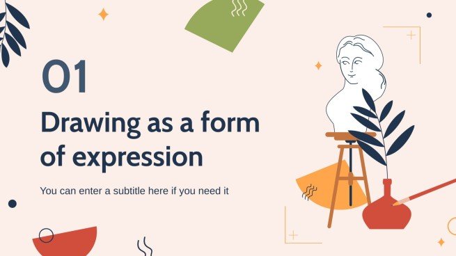 Drawing Lesson: Techniques and Composition | Google Slides