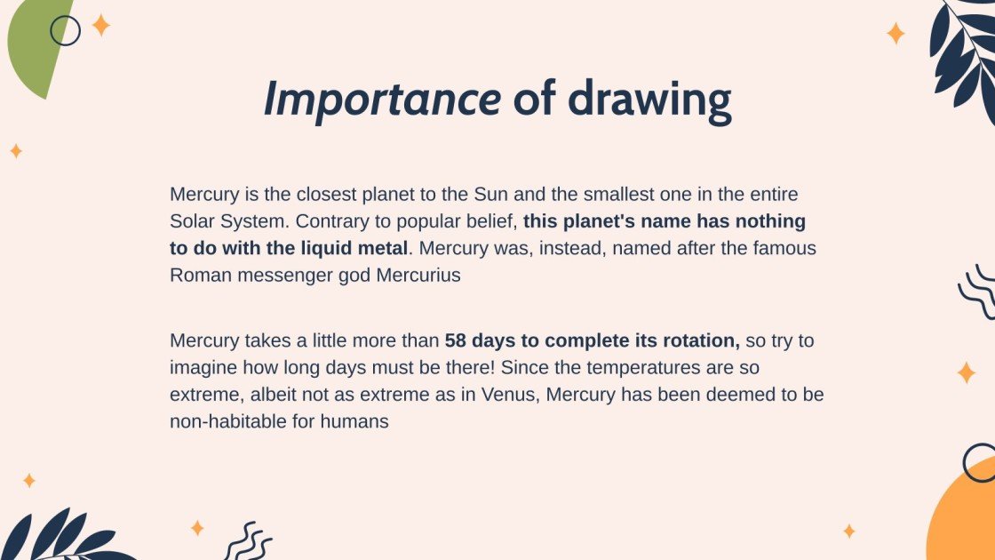 Drawing Lesson: Techniques and Composition | Google Slides