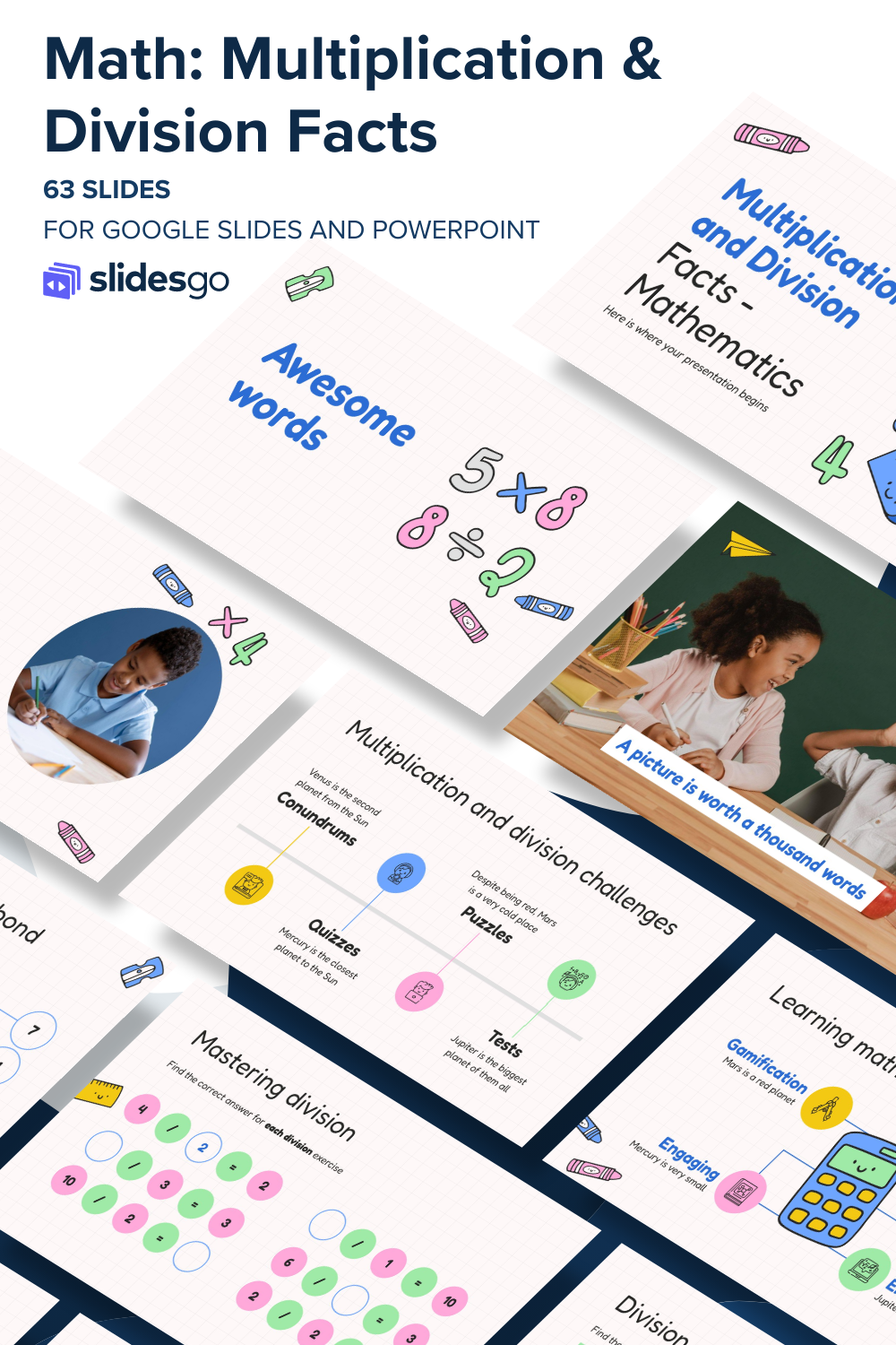 Multiplication and Division Facts - Mathematics - 3rd Grade