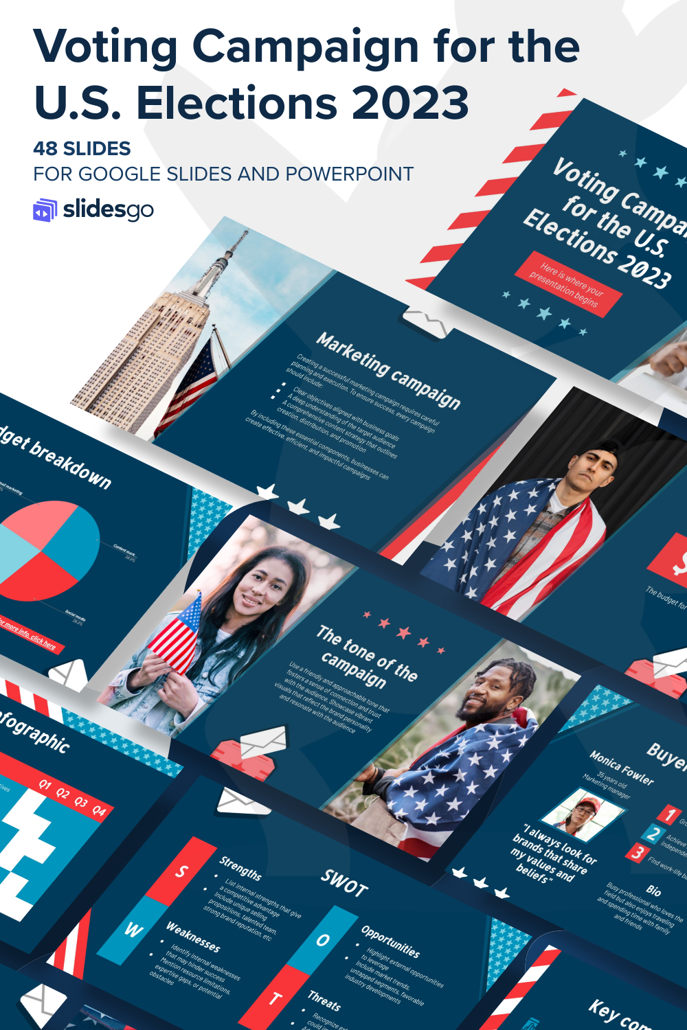 Voting Campaign for the U.S. Elections 2023 | Google Slides