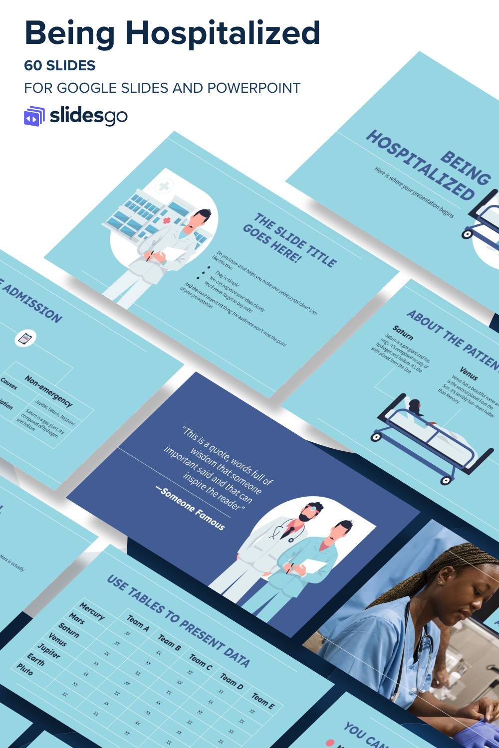Being Hospitalized | Google Slides & PowerPoint template