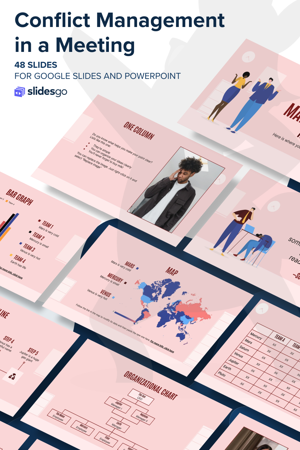 Conflict Management in a Meeting | Google Slides & PPT