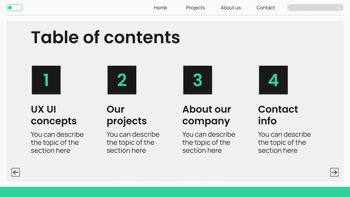 Elegant Flat UI UX Style Theme | Google Slides & PowerPoint