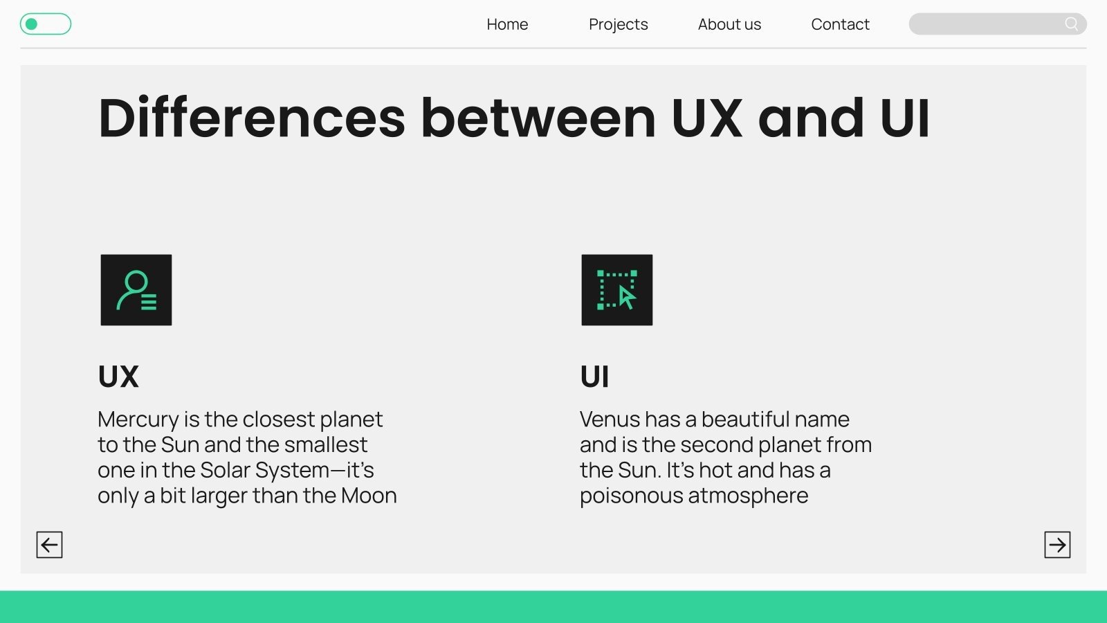 Elegant Flat UI UX Style Theme | Google Slides & PowerPoint