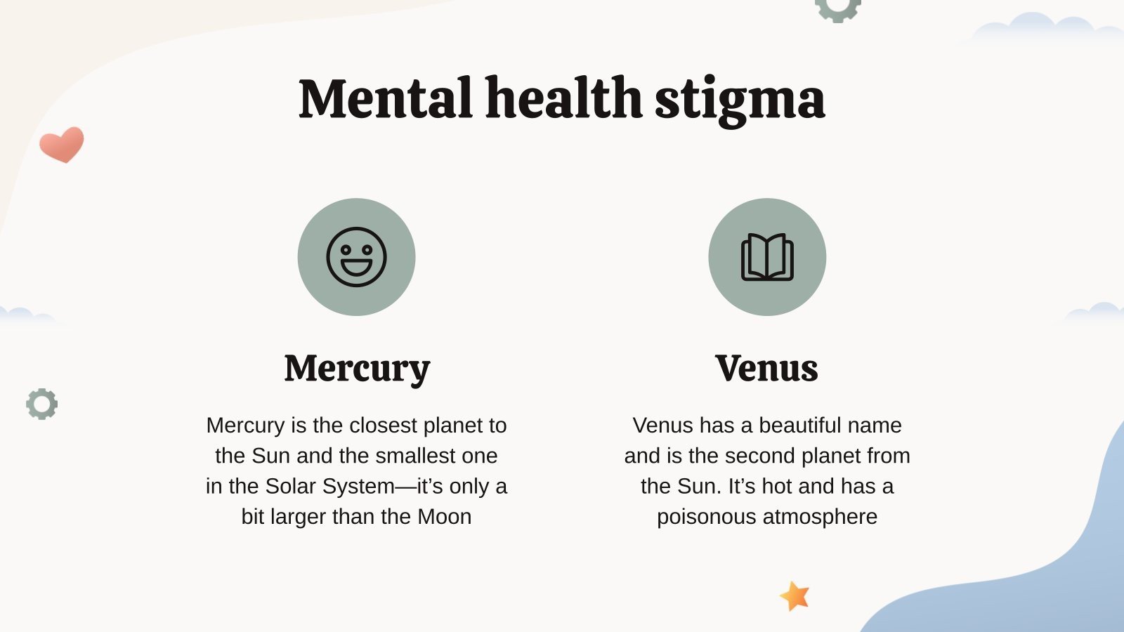 Mental Health and Stress Management - Health | Google Slides