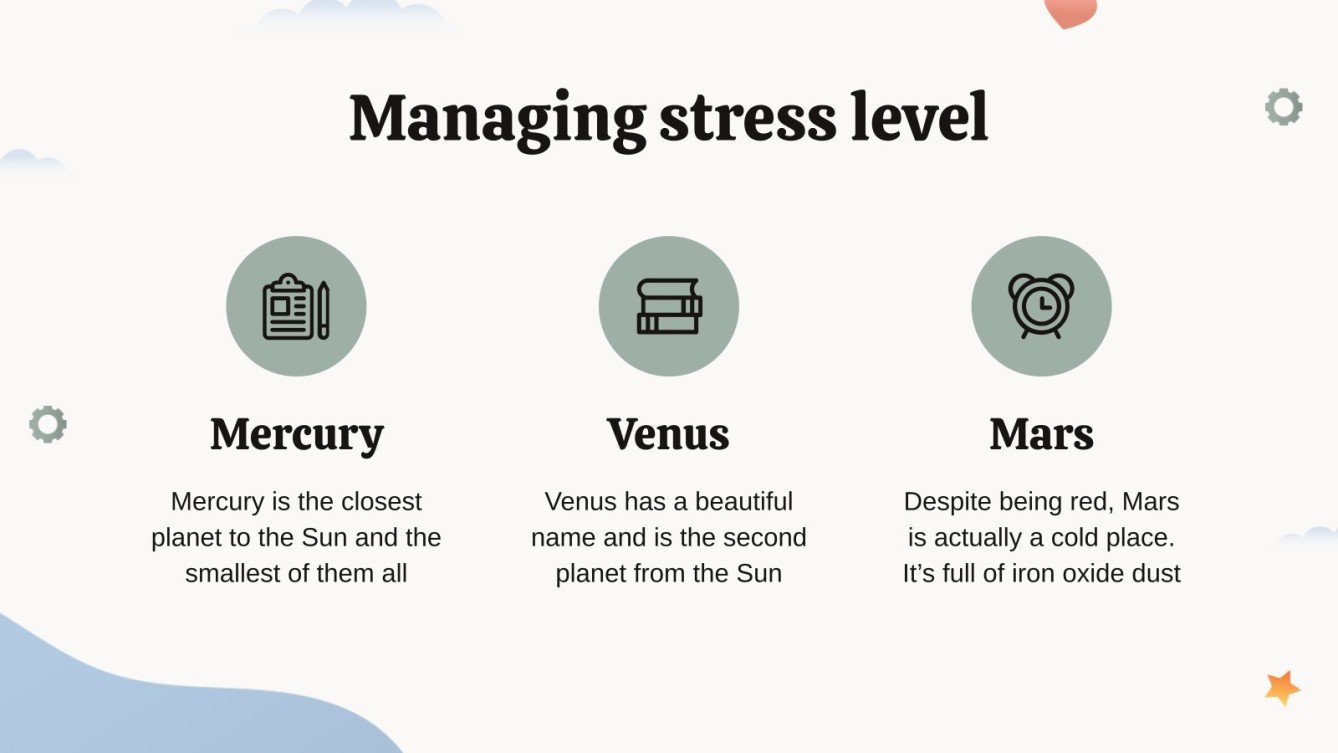 Mental Health and Stress Management - Health | Google Slides