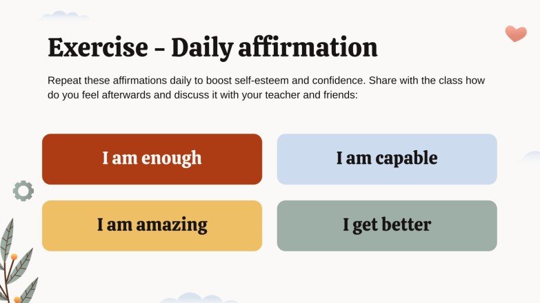 Mental Health and Stress Management - Health | Google Slides