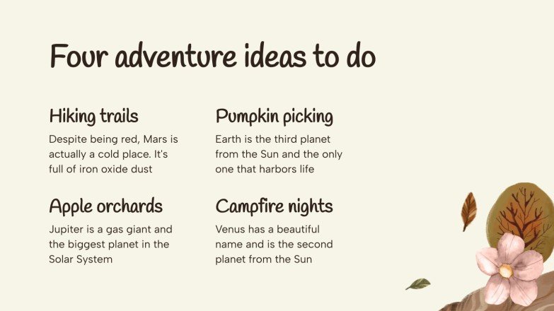 Fall Break - College | Google Slides & PowerPoint