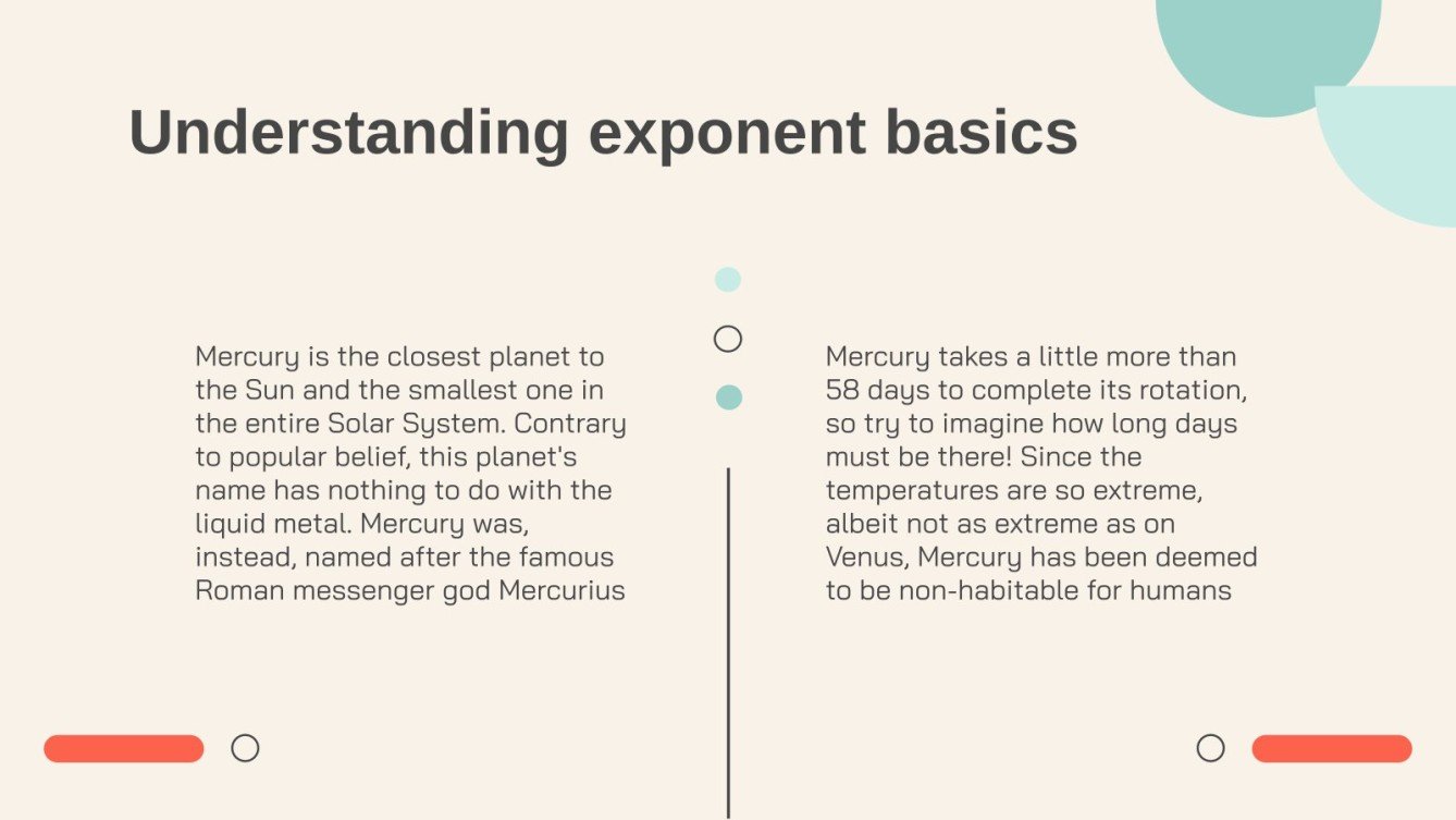 Exponents and Scientific Notation - Mathematics