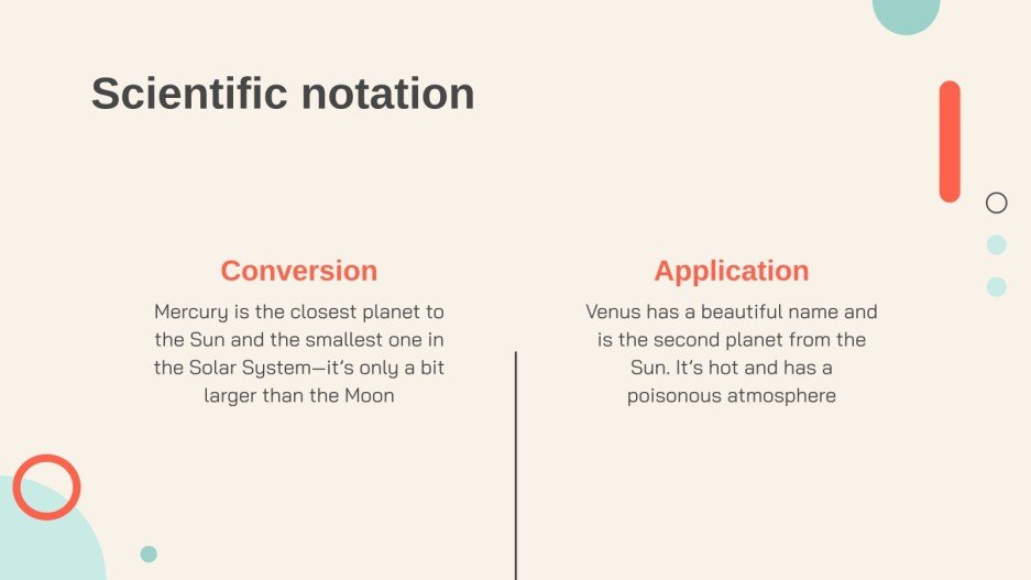 Exponents and Scientific Notation - Mathematics