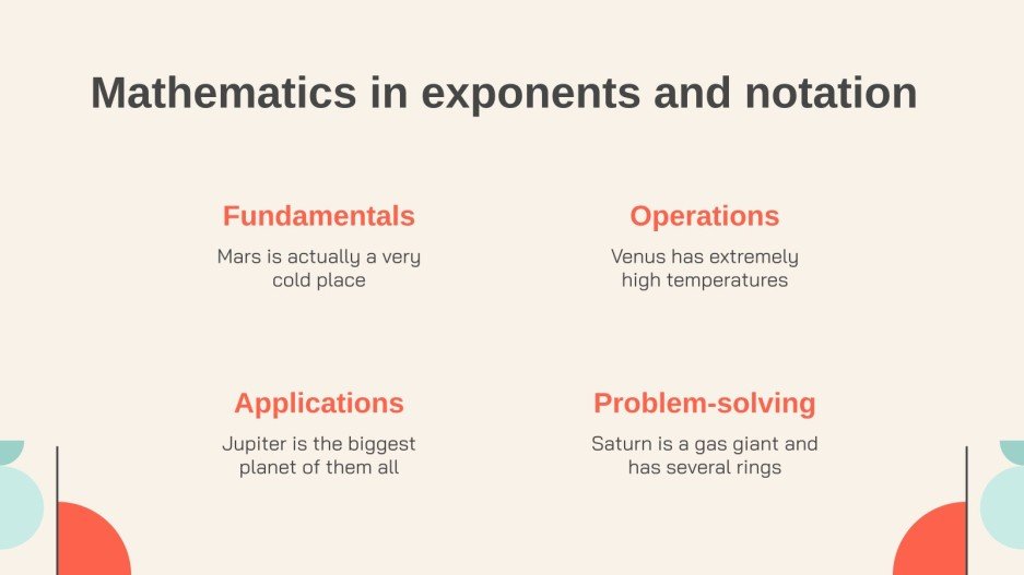 Exponents and Scientific Notation - Mathematics