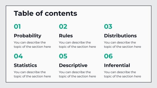 Probability & Statistics - Mathematics | Google Slides & PPT