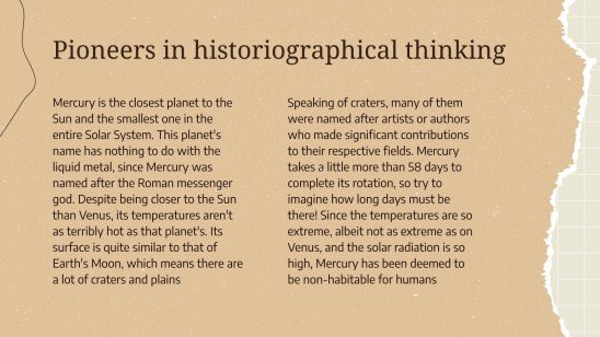 Debates historiográficos - Mestrado em história