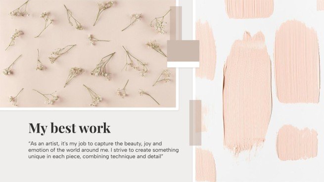 Transcendent Pink Portfolio | Google Slides & PowerPoint