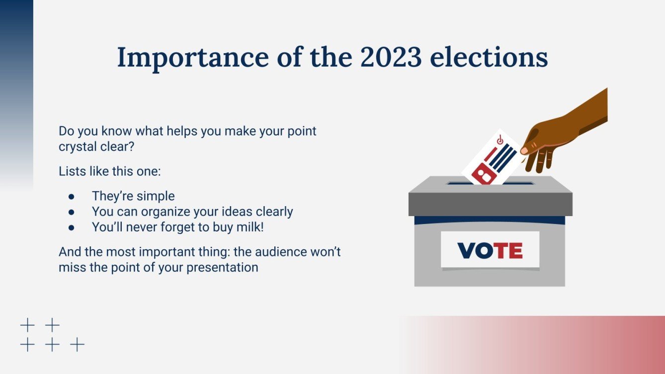 US Elections 2024 | Google Slides et PowerPoint