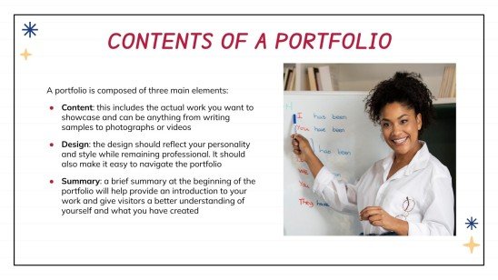 English Teacher Portfolio | Google Slides & PowerPoint