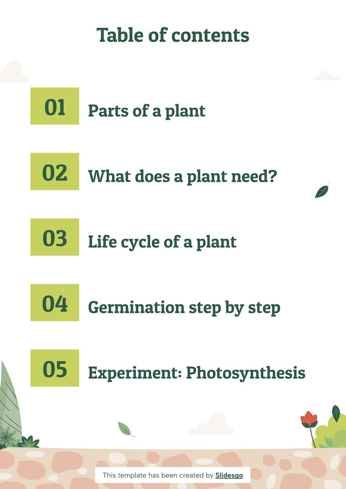 Activity Sheet: Plants | Google Slides & PowerPoint