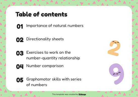 The Numbers from 1 to 10 | Google Slides & PPT