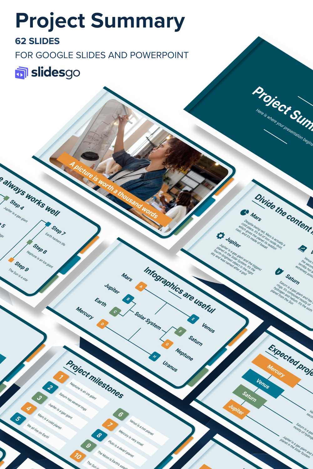 Project Summary | Google Slides & PowerPoint template