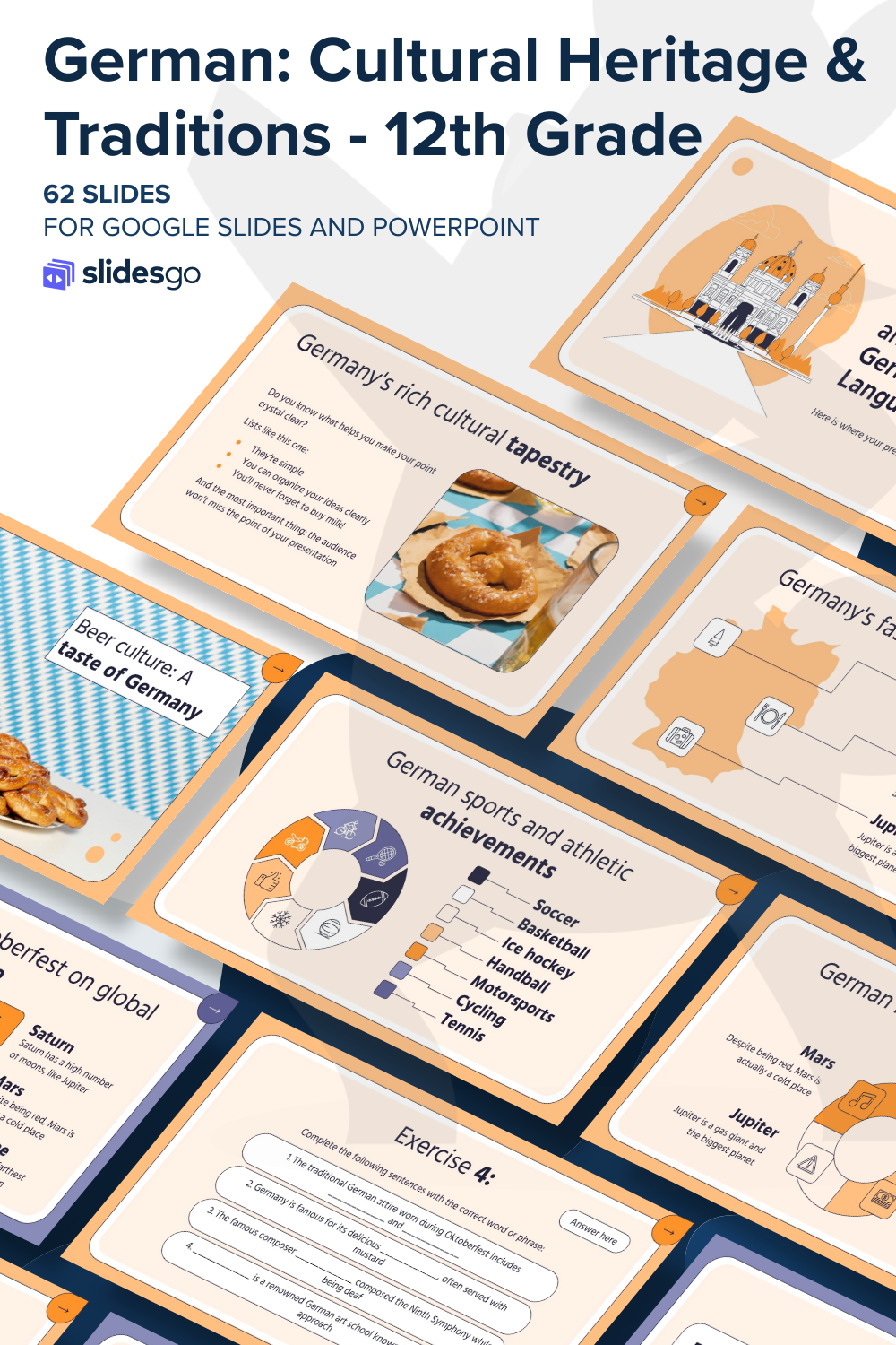 Cultural Heritage and Traditions - German | Google Slides