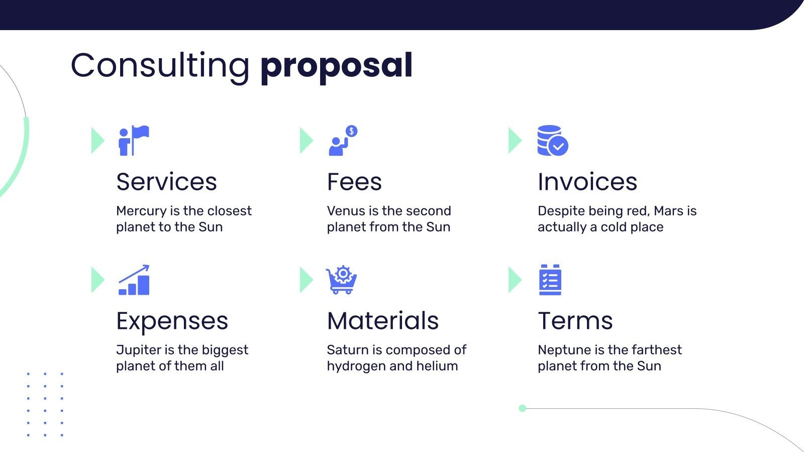 Delivery Plan Consulting | Google Slides & PowerPoint