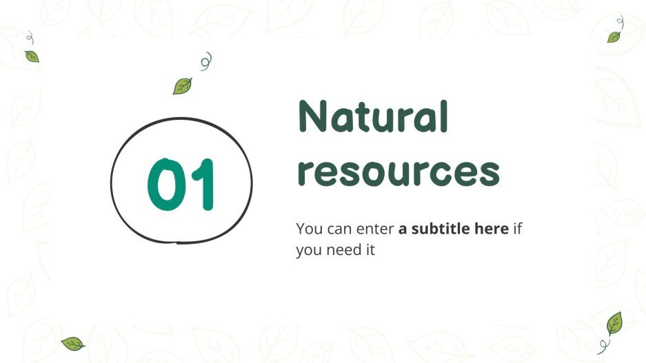 Natural Resource Management - Science | Google Slides