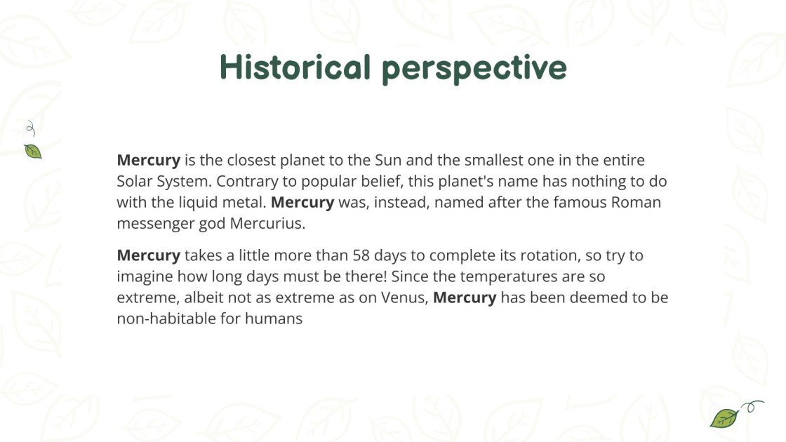Natural Resource Management - Science | Google Slides