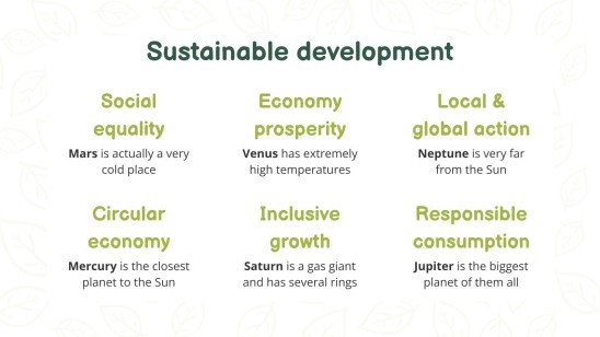 Natural Resource Management - Science | Google Slides