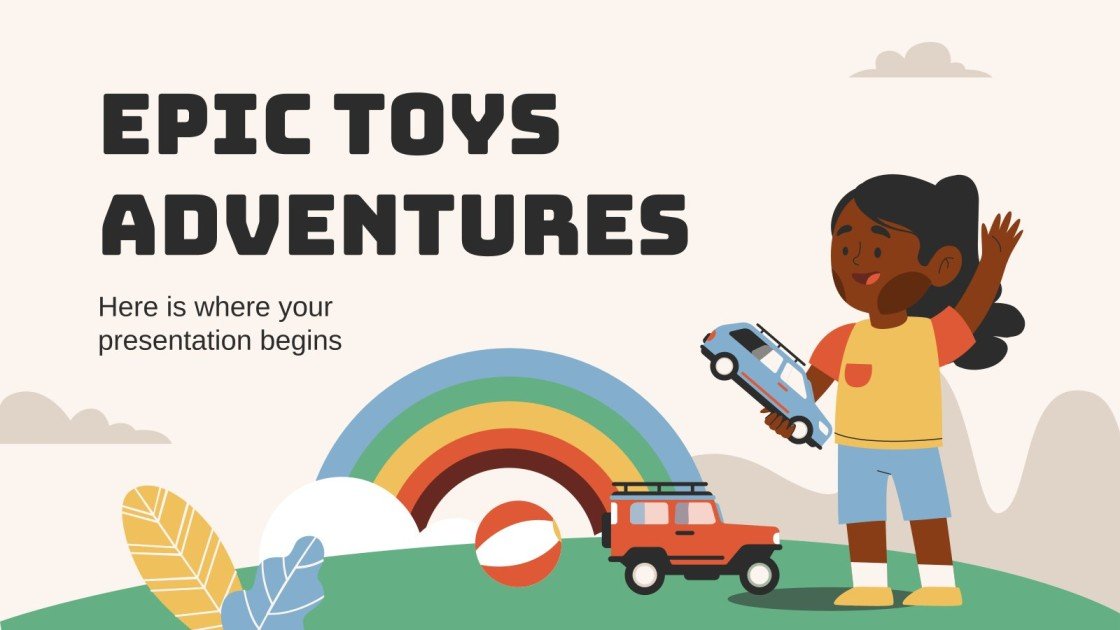 Free Toy-themed Google Slides & PowerPoint templates