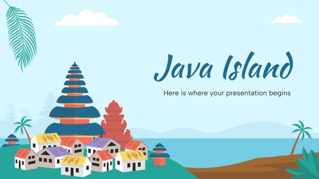 Île de Java | Google Slides et PowerPoint