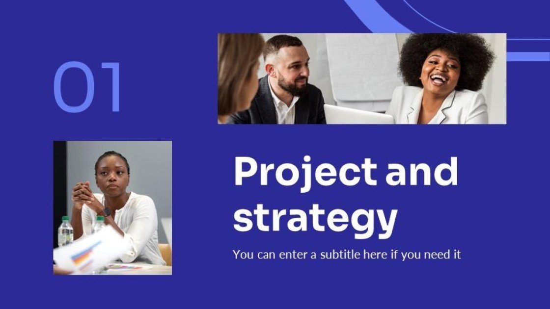 Consulting with Morph Transition | PowerPoint template