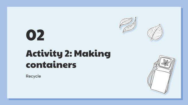 2 Activities to Work on Recycling in Elementary School