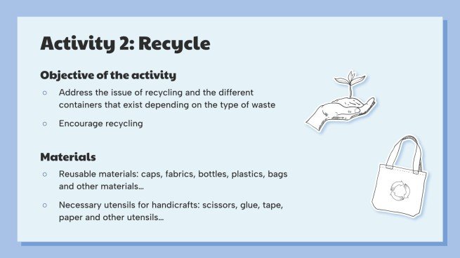 2 Activities to Work on Recycling in Elementary School