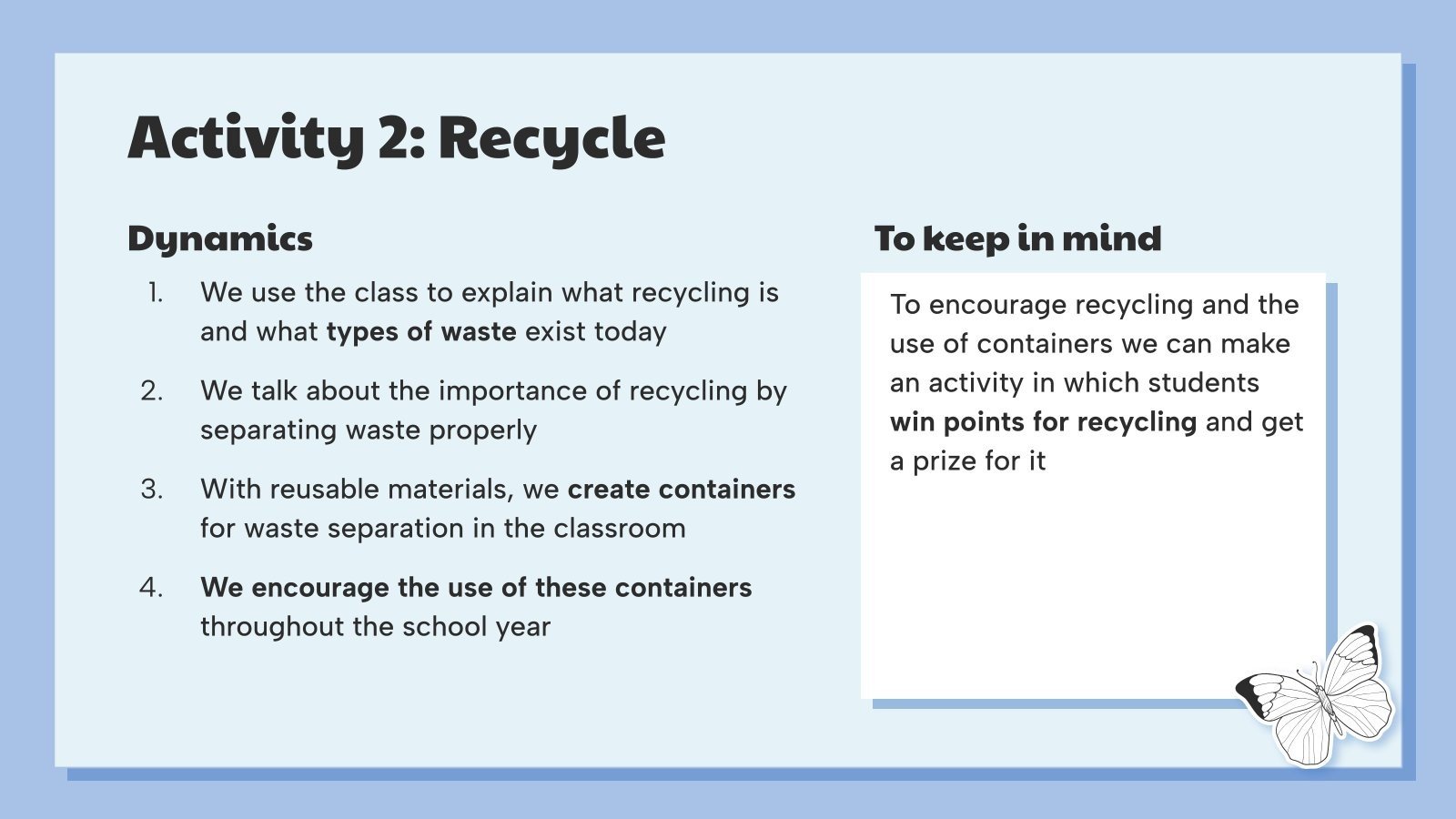 2 Activities to Work on Recycling in Elementary School