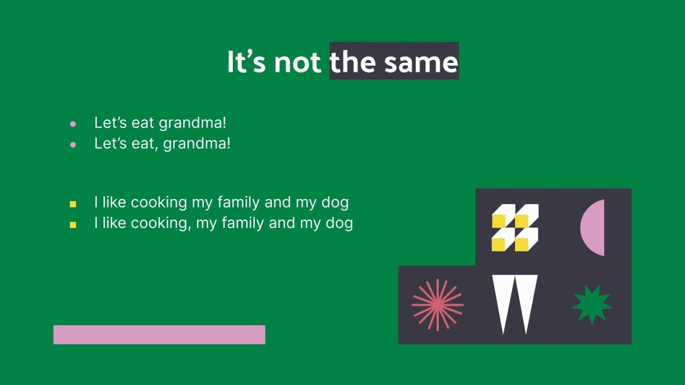 Punctuation marks: when to use them? | Google Slides & PPT