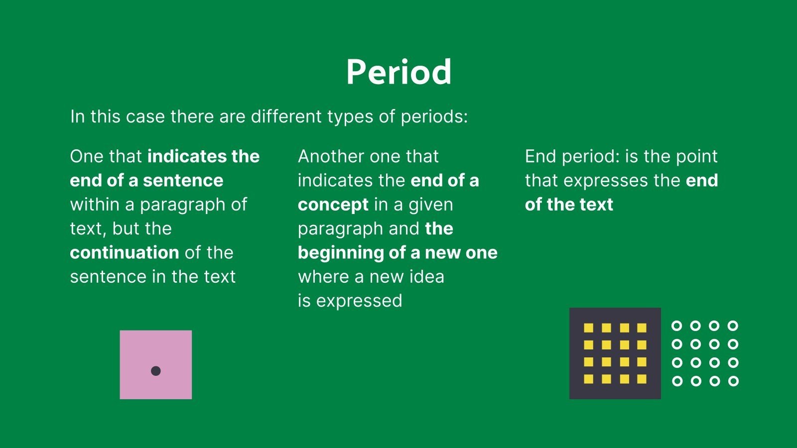 Punctuation marks: when to use them? | Google Slides & PPT