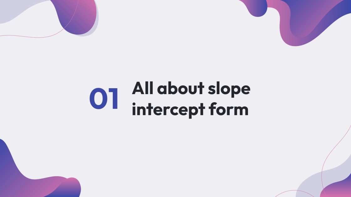 How to Convert Standard Form to Slope Intercept Form