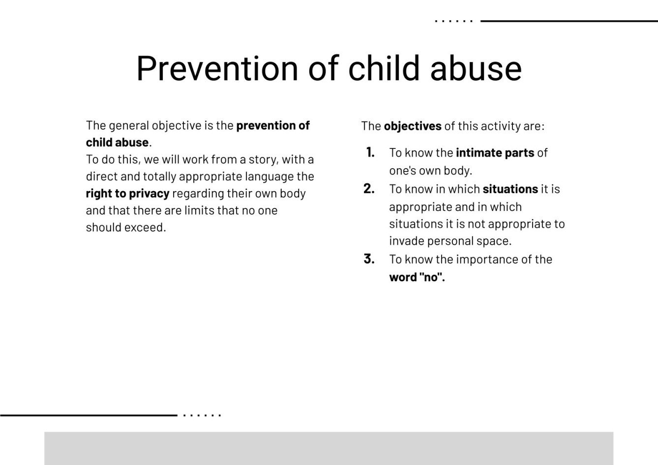 Child Abuse Prevention Activities | Google Slides & PPT