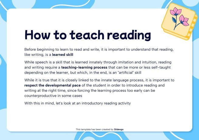 Pre-reading Activity | Google Slides and PowerPoint