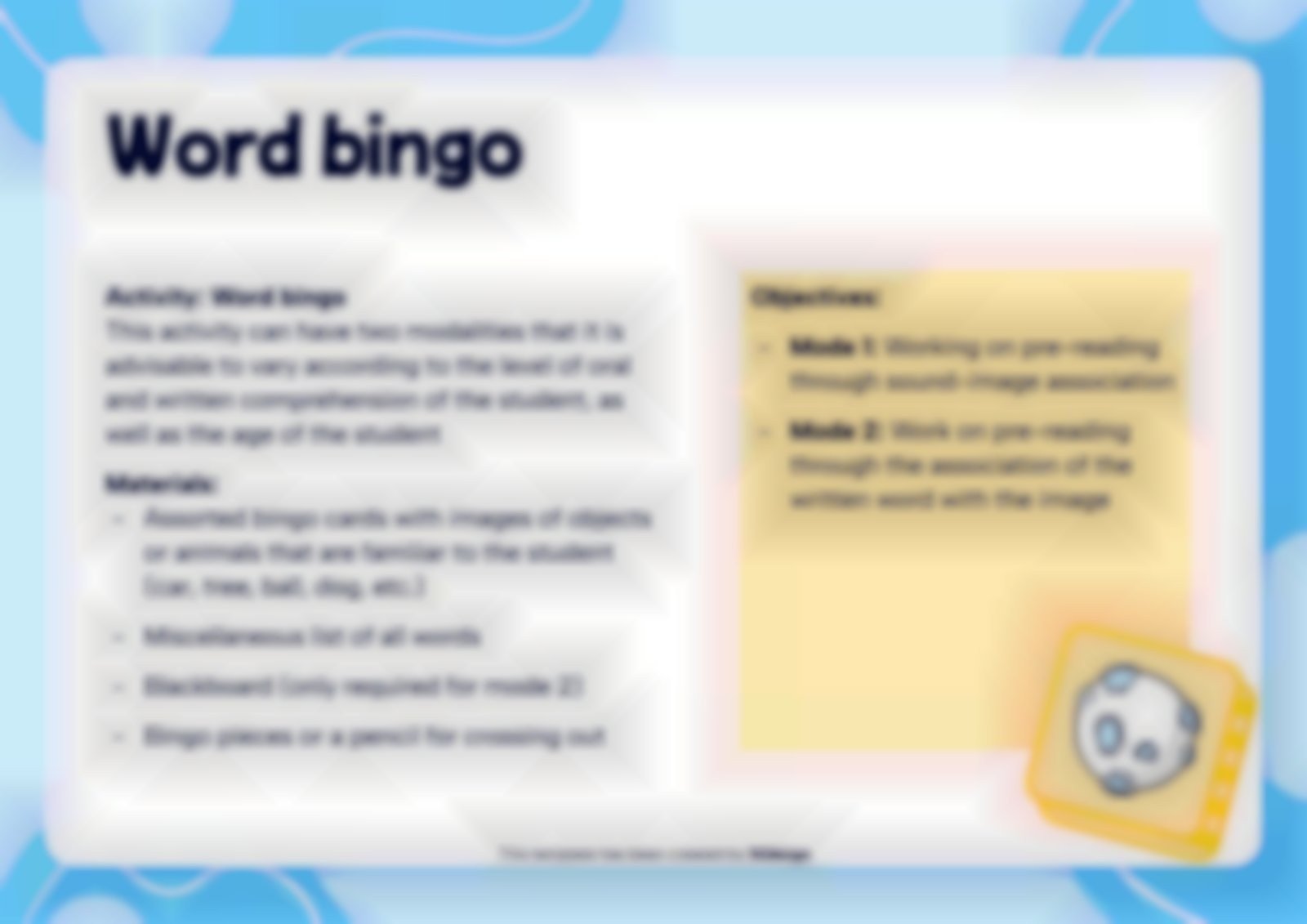 Pre-reading Activity | Google Slides and PowerPoint