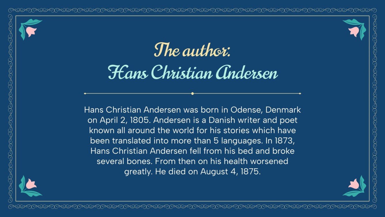 Classic Tales by Hans Christian Andersen | Google Slides & PPT
