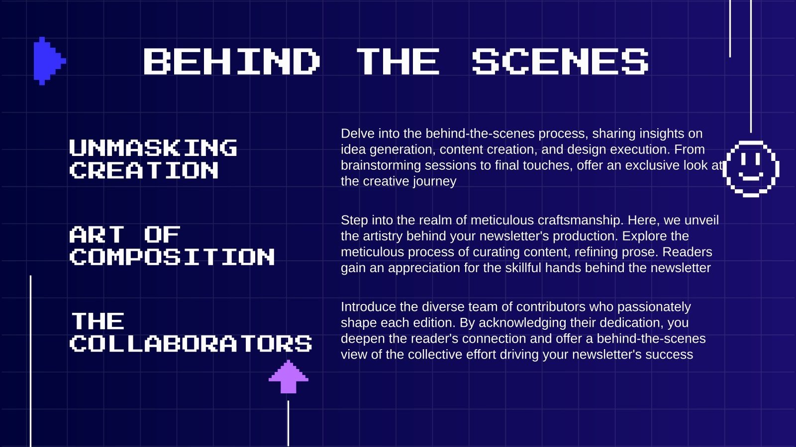 Arcade Effect Newsletter | Google Slides & PPT