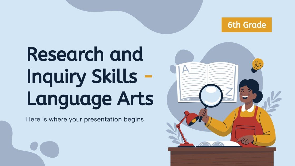 Research and Inquiry Skills | Google Slides & PowerPoint
