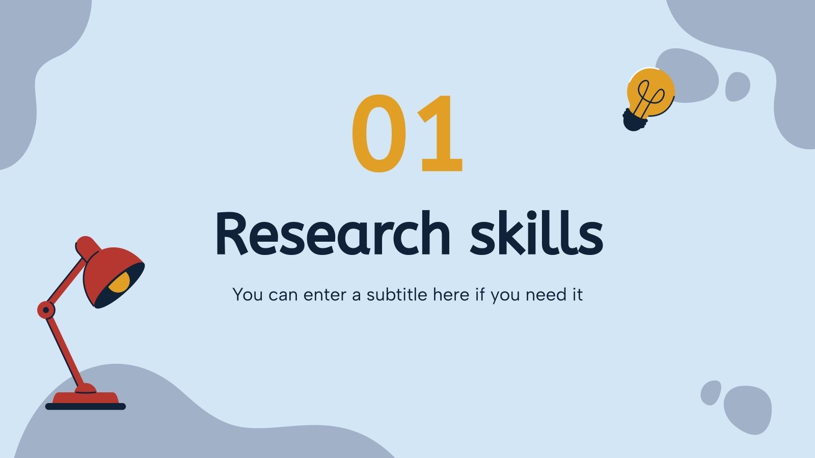 Research and Inquiry Skills | Google Slides & PowerPoint