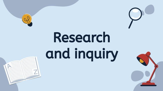 Research and Inquiry Skills | Google Slides & PowerPoint