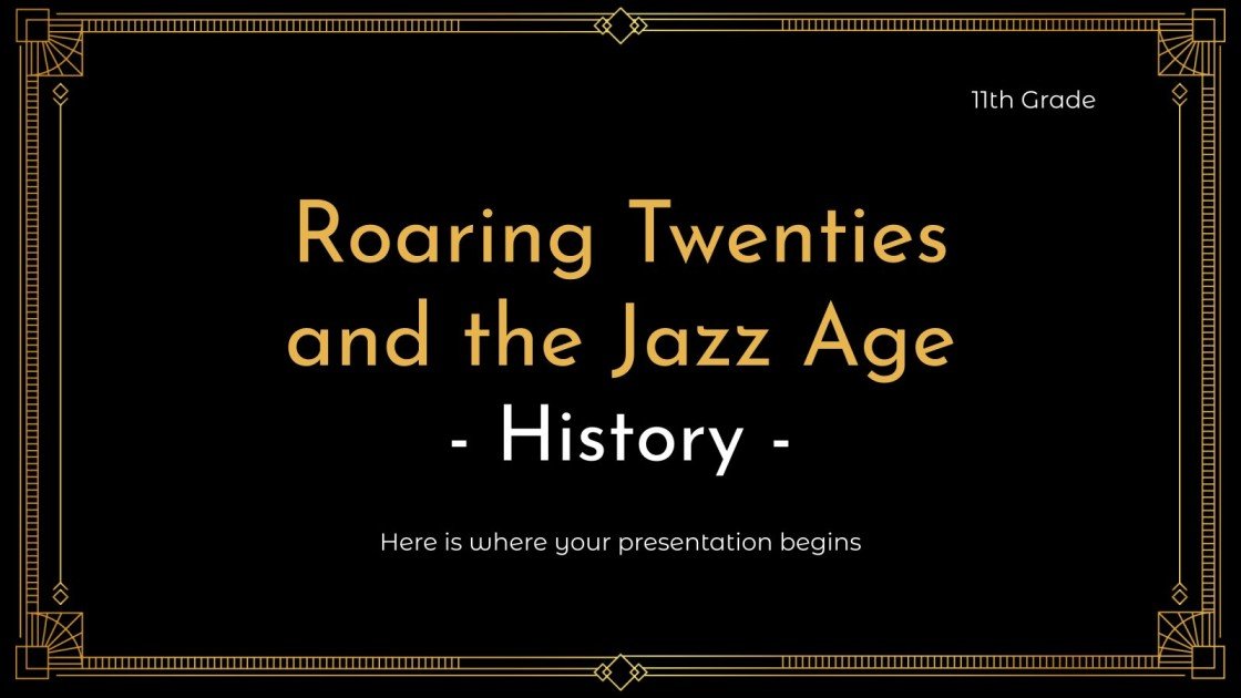 Free Jazz-related Google Slides and PowerPoint Templates
