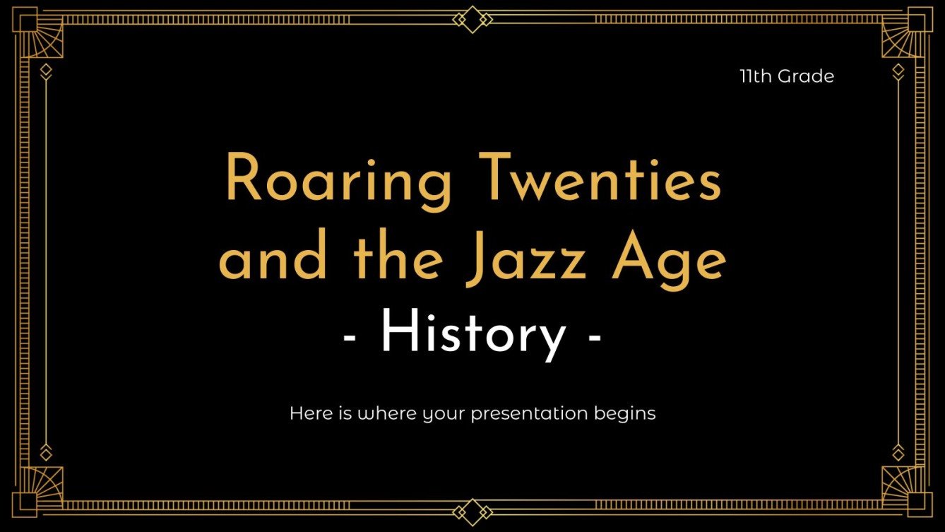 Free Jazz-related Google Slides and PowerPoint Templates