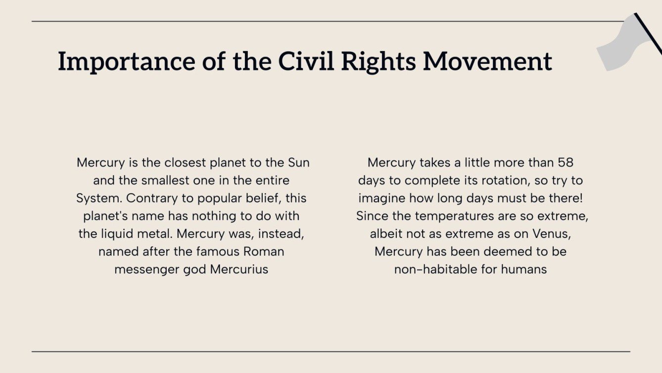 Civil Rights Movement - Social Studies | Google Slides