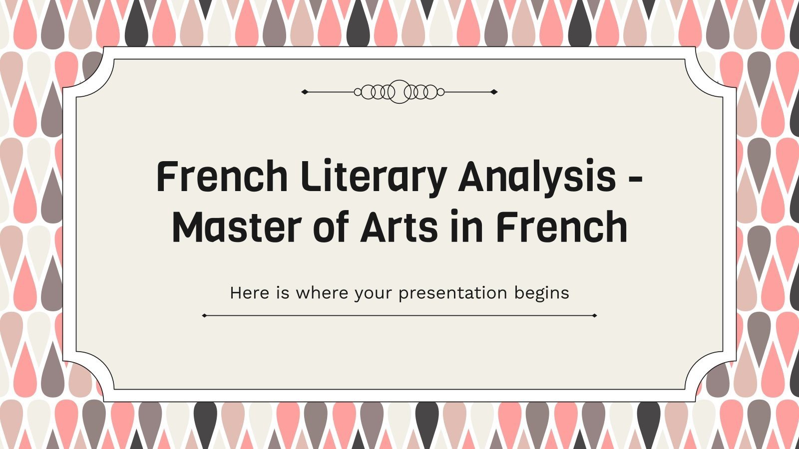 Plantillas gratis de Google Slides y PowerPoint de francés